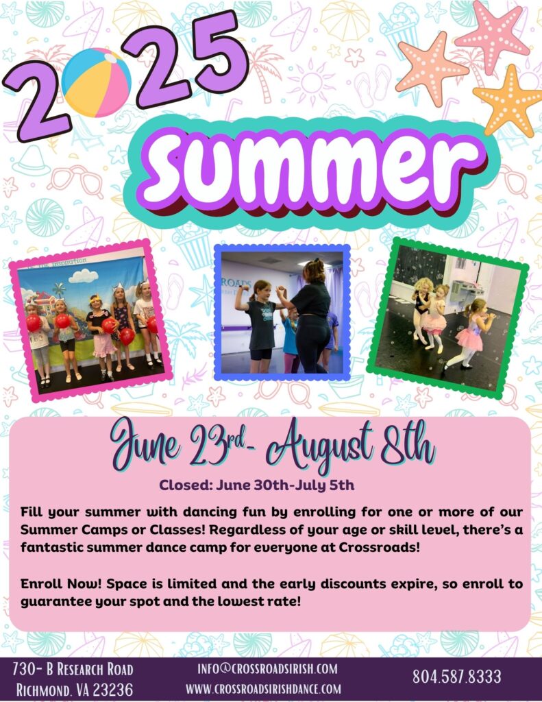 Summer Classes | Crossroads Irish Dance